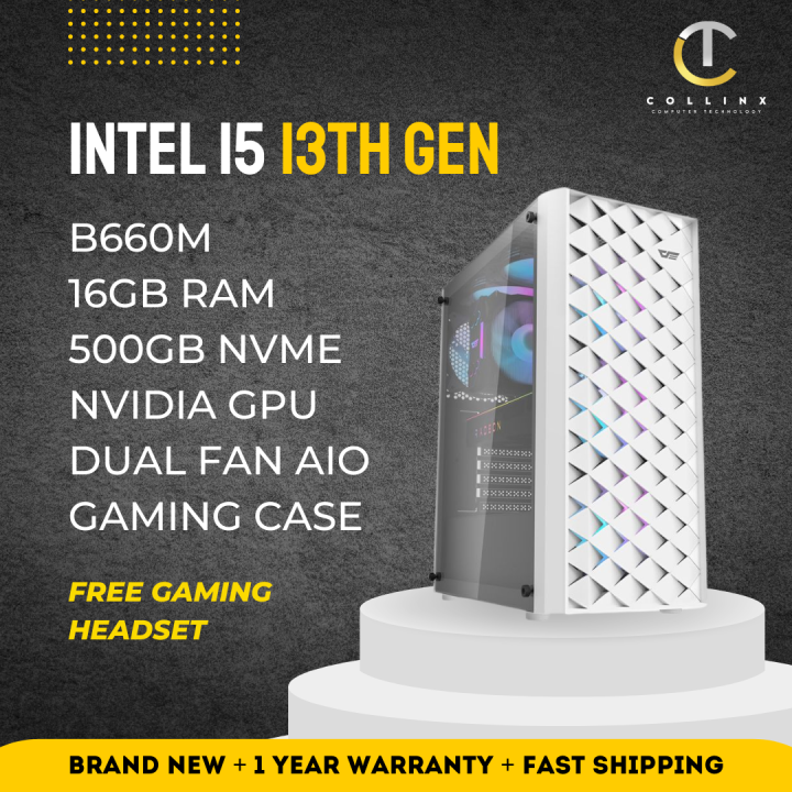 [ GAMING PC BUILD - PREMIER ] INTEL CORE I5 13600KF 13TH GEN PC ...
