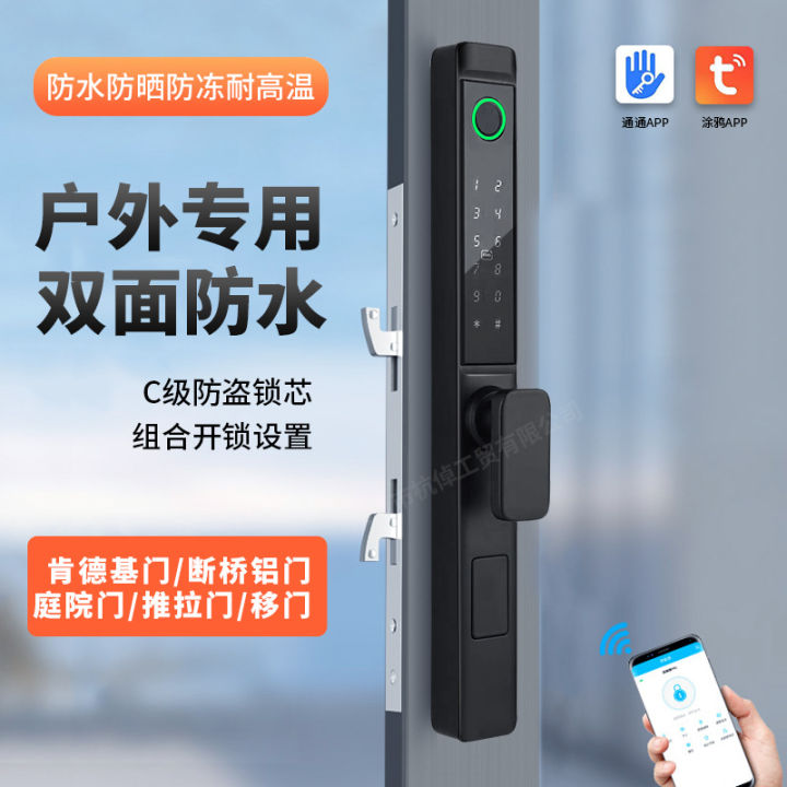 Ttlock Smart Lock Exclusive For Broken Bridge Aluminum Waterproof ...