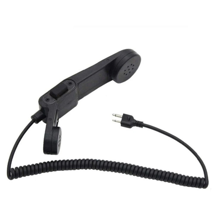 H250 Military Handheld Speaker Mic Shoulder Microphone PTT for ICOM IC ...