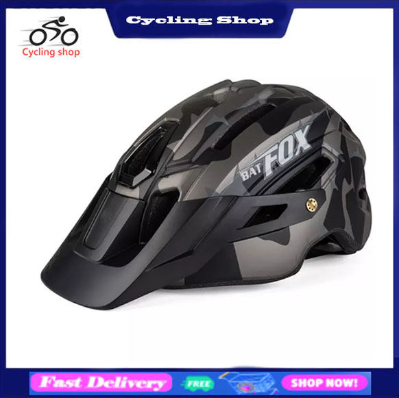 Bicycle Helmet Mountain Bike Integrated Riding Safety Helmet With ...