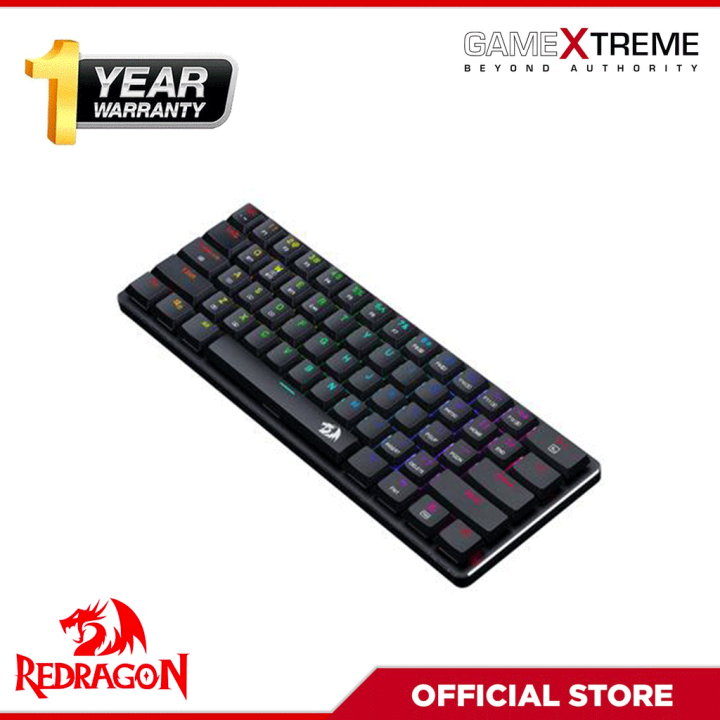 Redragon Elise Pro Tri Mode RGB 61 Keys Mechanical Gaming Keyboard ...