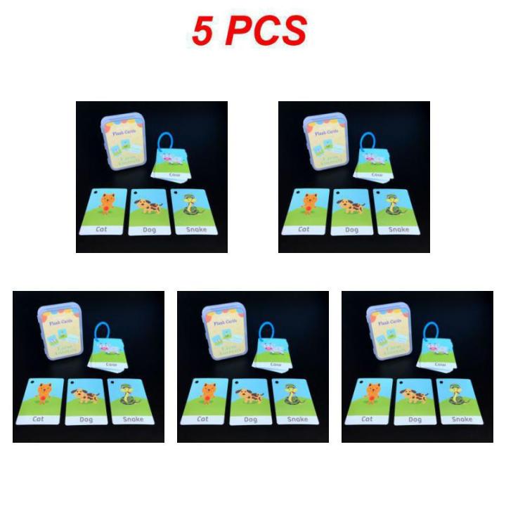 1~10PCS Early Childhood English Reading Word Card Word Pocket Card ...