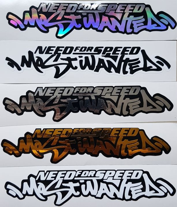 NEED FOR SPEED STICKER DECALS FOR MOTORCYCLE CAR WATERPROOF | Lazada PH
