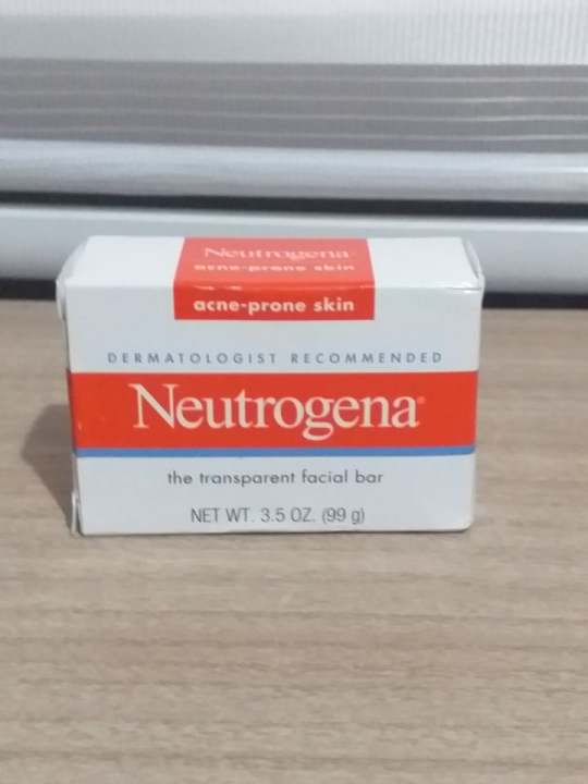Neutrogena Transparent Facial Bars, Acne-Prone Skin Formula, 3.5 Ounce ...