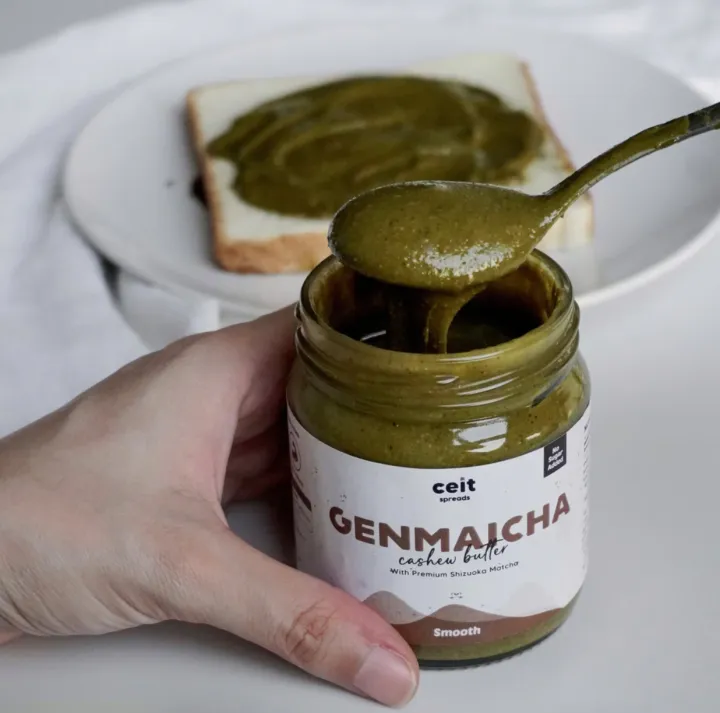 Ceit Spread Cashew Butter, Milk Spread (Matcha / Houjicha / Genmaicha ...