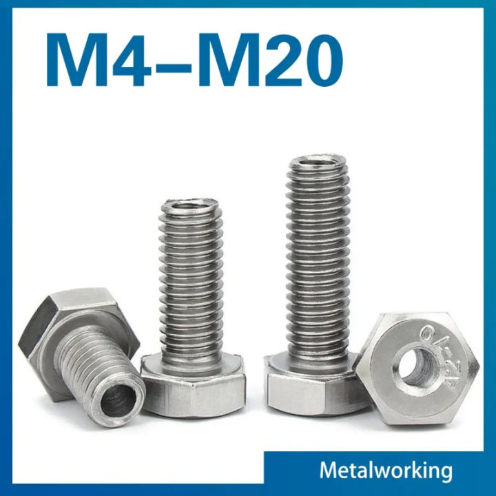 M4 M5 M6 M8 M10 M12 M14 M16 M20 304 Stainless Steel Outer Hexagon ...