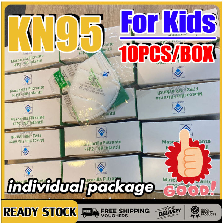 (Individual Package)50PCS KN95 Kids Mask Malaysia for kids 3-10 years ...