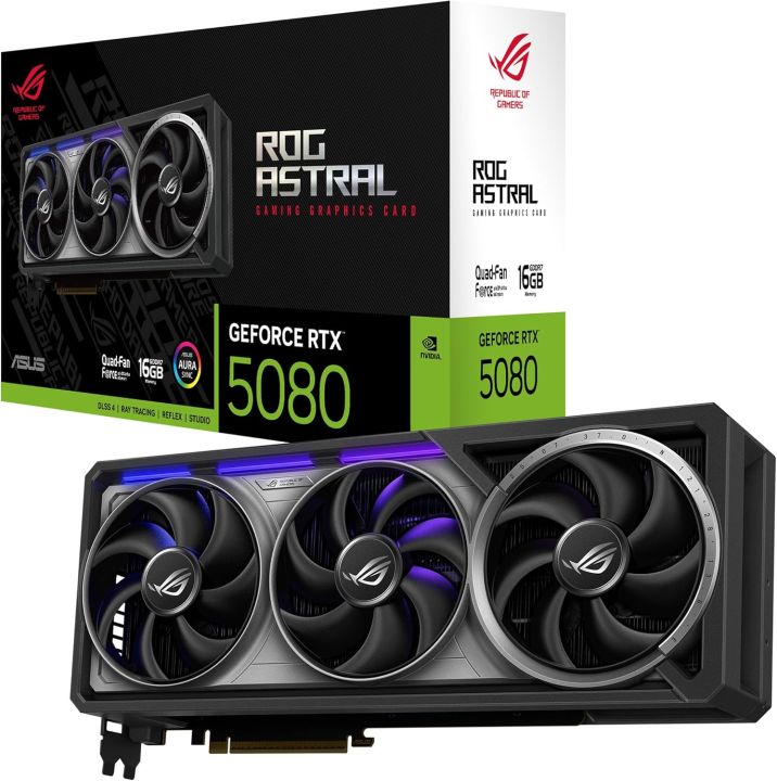 ASUS ROG Astral GeForce RTX 5080 16GB GDDR7 OC Edition 16GB GDDR7 | Lazada