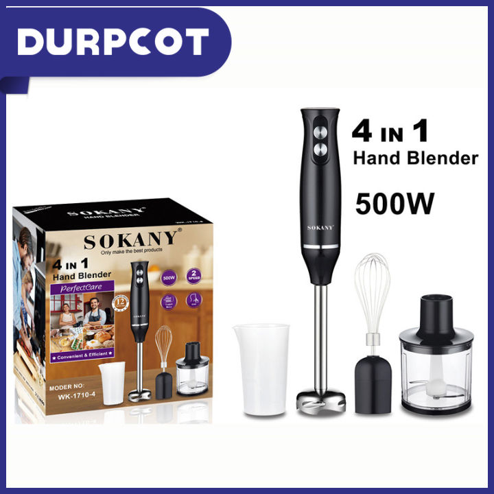 Multifunctional Hand Mixer 4-in-1 Blender Juice Blender Food Processor ...