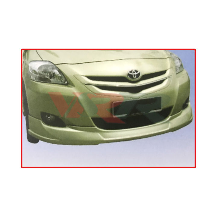 Toyota Vios Second Generation (2008) C-ONE Style Front Skirt Skirting ...