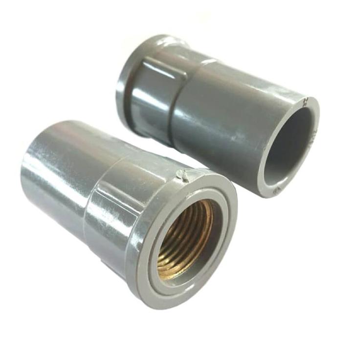 BMS - Sock Drat Dalam Aw 1/2" inch Kuningan / Soket Lurus / Soket ...