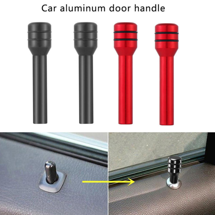 【In Stock】2X Car Alloy Door Lock Pins Lock Pin Screw Knob for ...