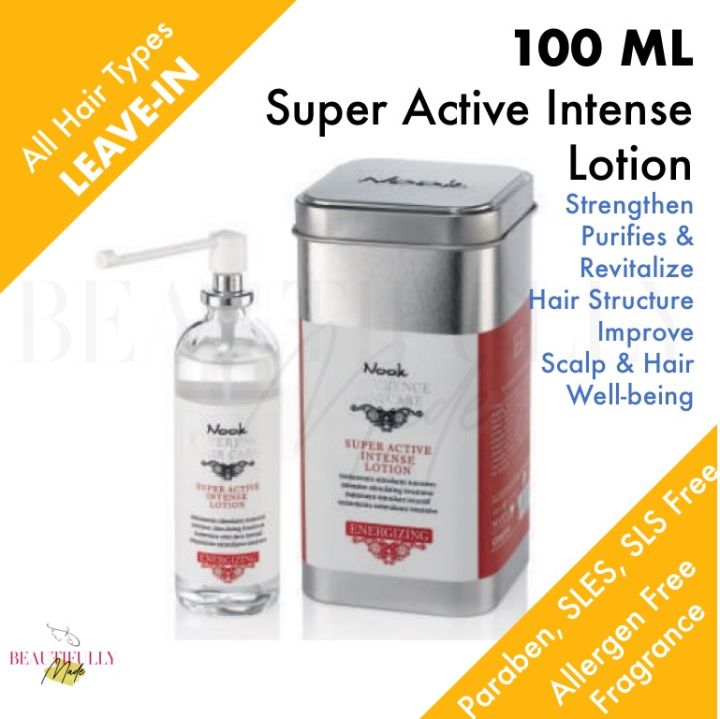 Nook Difference Hair Care Super Active Intense Lotion 100ml - Anti Hair ...