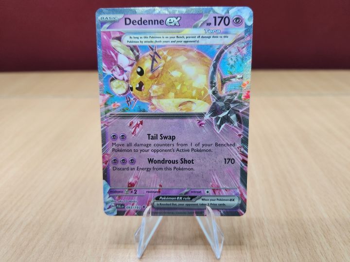 Dedenne EX - 93/193 - Double Rare Scarlet and Violet - Pokemon Card ...