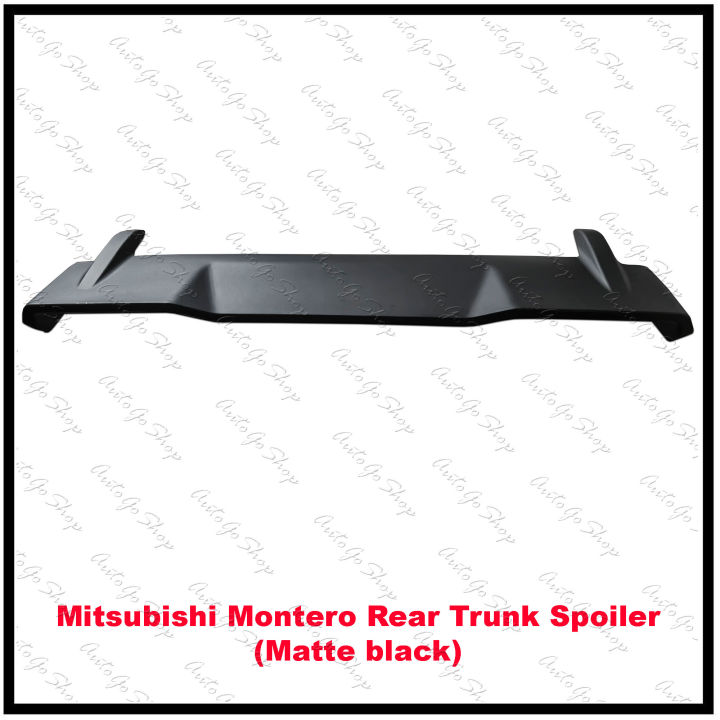 Mitsubishi Montero 2020-2022 3.5 Gen Rear Trunk Spoiler (Matte black ...