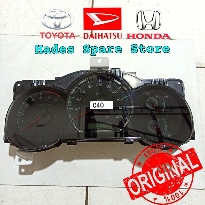 Speedometer Kilometer Toyota Fortuner 2011-2015 bensin manual C40 ...