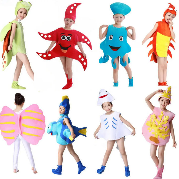 Children's Dance Costume Marine Animal Sea Turtle Lobster Octopus Sea ...
