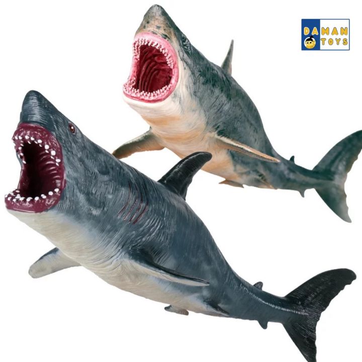 Promo - Hiu Megalodon Shark Mainan Simulasi Hewan Laut Action Figures ...