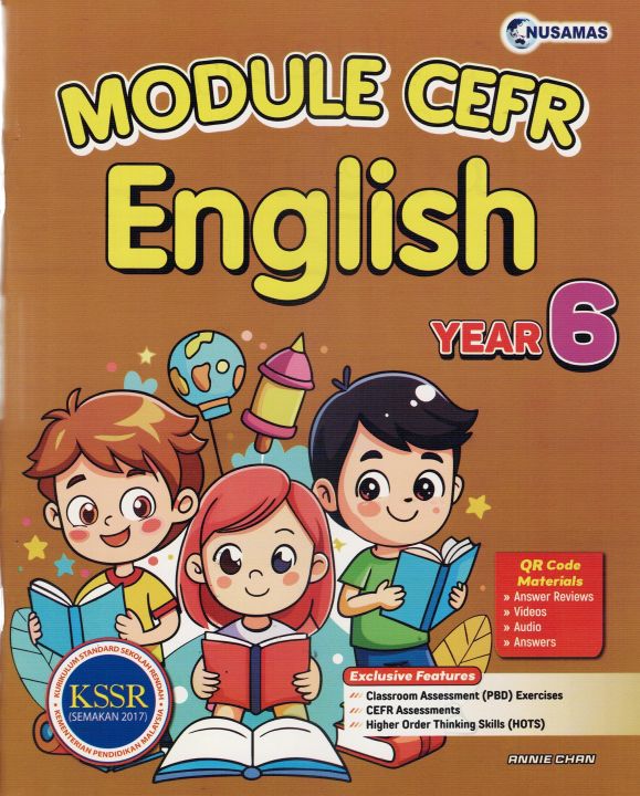BUKU LATIHAN ( 2025 ) : MODULE CEFR ENGLISH YEAR 6 KSSR | Lazada