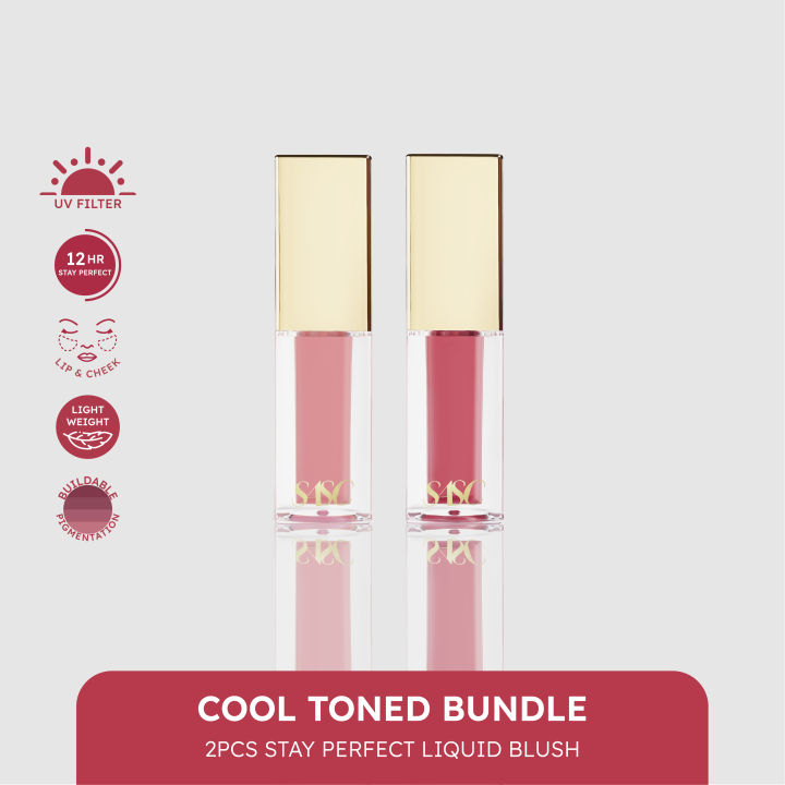 SASC Stay Perfect Liquid Blush - Cool Toned Bundle | Lazada Indonesia