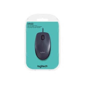Logitech M100R Wired USB Mouse Dark Black | Lazada PH