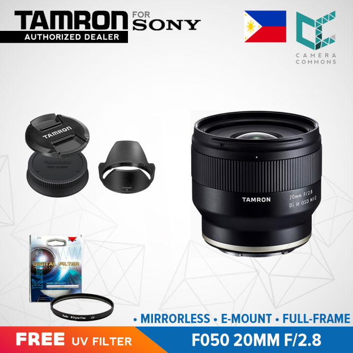 Tamron F050 20mm f/2.8 Di III OSD M 1:2 Lens for Sony E-Mount Full ...
