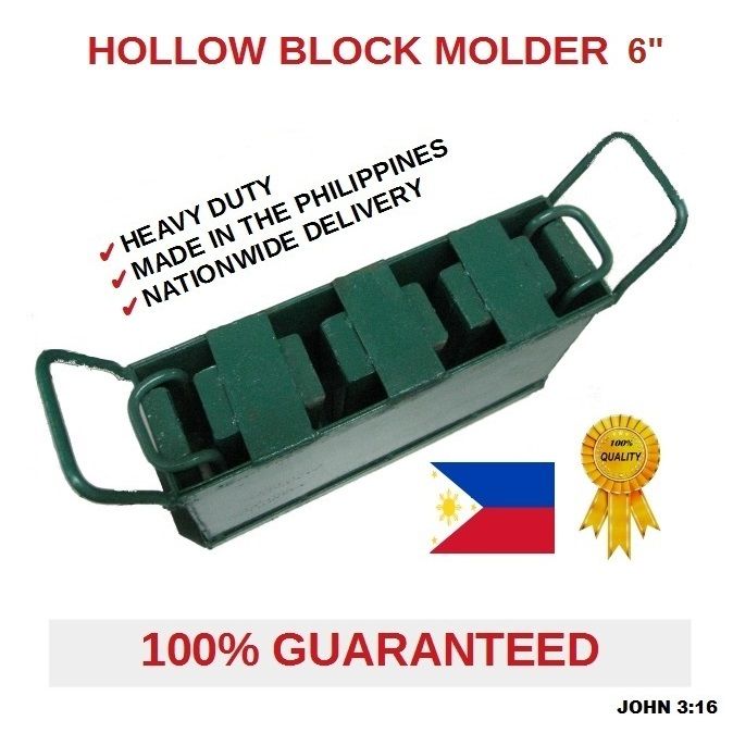 Hollow Blocks Molder Maker 6 *HEAVY DUTY* | Lazada PH