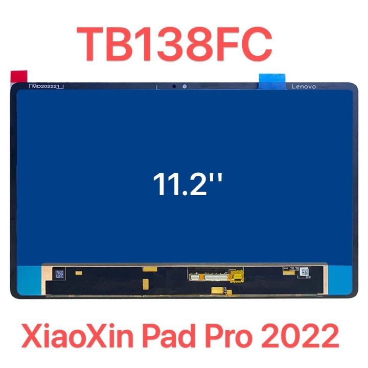 11.2 "สำหรับ Lenovo Xiaoxin Pad Pro 2022 TB138FC ตัวแสดงอ่านแอลซีดี TB138ประกอบ Digitizer หน้าจอ ...