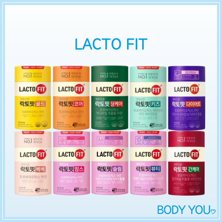 [Chong Kun Dang] LACTOFIT Probiotics (NEW) all types | Lazada PH