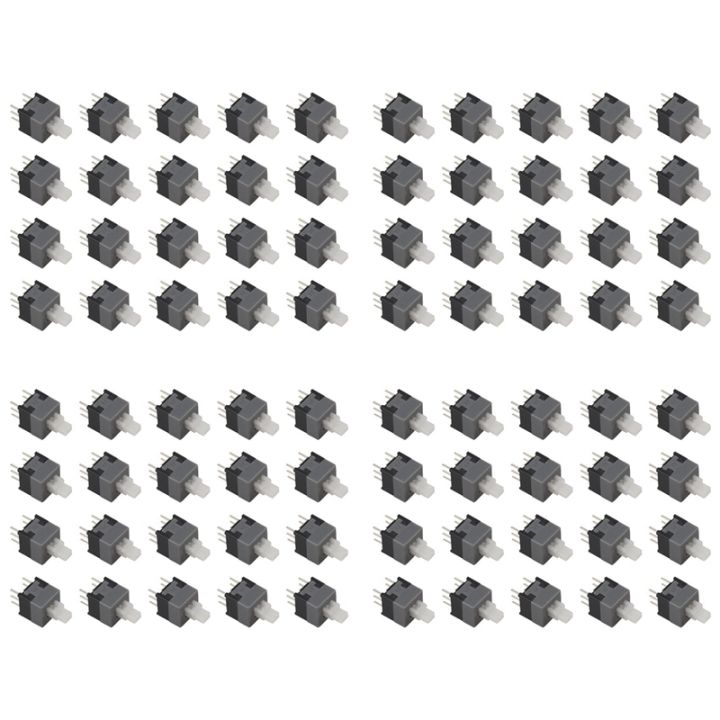 6 Pin DPDT Latching Tact Tactile Push Button Pushbutton Switch 80 Pcs ... 6 Pin DPDT Latching Tact Tactile Push Button Pushbutton Switch 80 Pcs ...