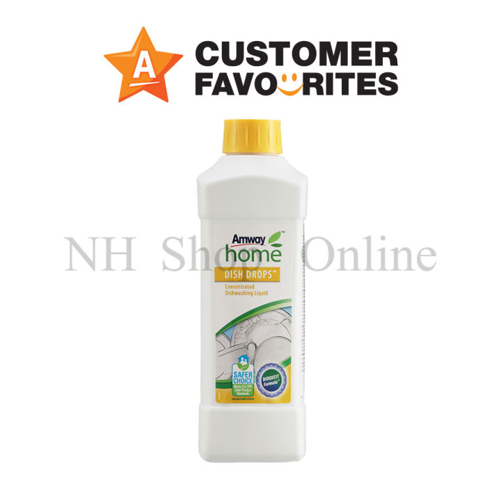 Amway DISH DROPS Concentrated Dishwashing Liquid Sabun Cuci Pinggan- 1L ...