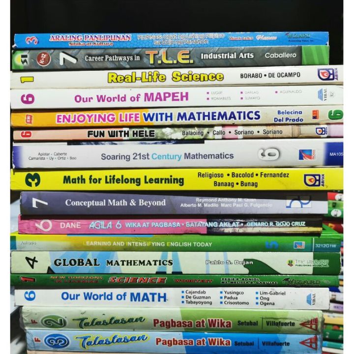 textbooks k-12 grade 1-6 * | Lazada PH