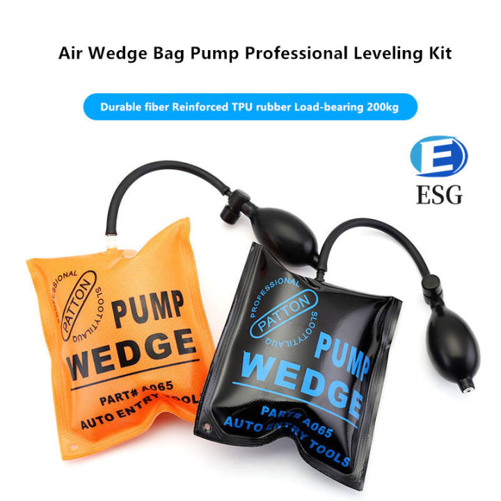 Air Wedge Bag Pump Professional Leveling Kit & Alignment Tool ...