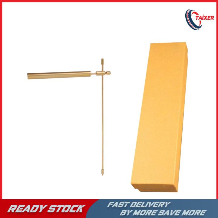 Taixer Small Dowsing Rod Copper Treasure Finding Water Pulse Instrument ...