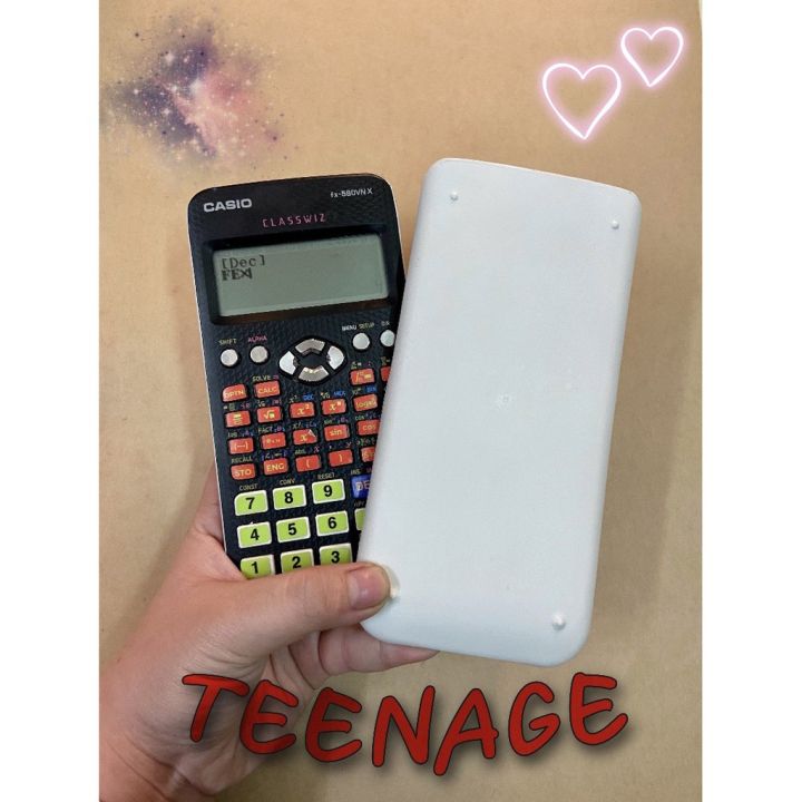 Ốp máy tính CasioNắp máy tính Casio màu trăng (trắng trơn) 570 | Lazada.vn