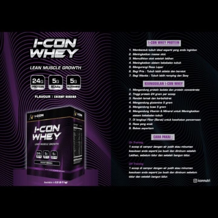 Susu Suplemen icon Whey Protein Pure Original | Lazada Indonesia