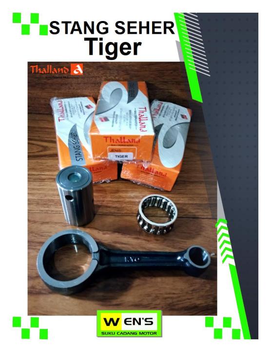 STANG SEHER TIGER KYO STANG PISTON TIGER KYO CONROD TIGER KODE KYO ...