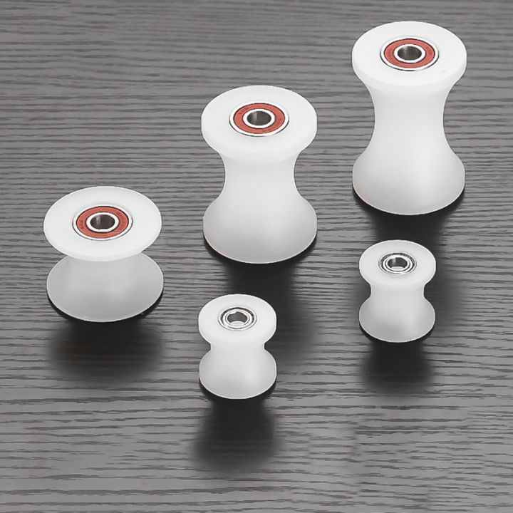 GlowingGrace 1Pcs Nylon U-groove Bearing Roller Track Wheel Guide ...