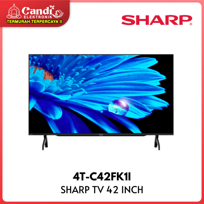 SHARP 4K Google TV 42 Inch Frameless 4T-C42FK1I | Lazada Indonesia