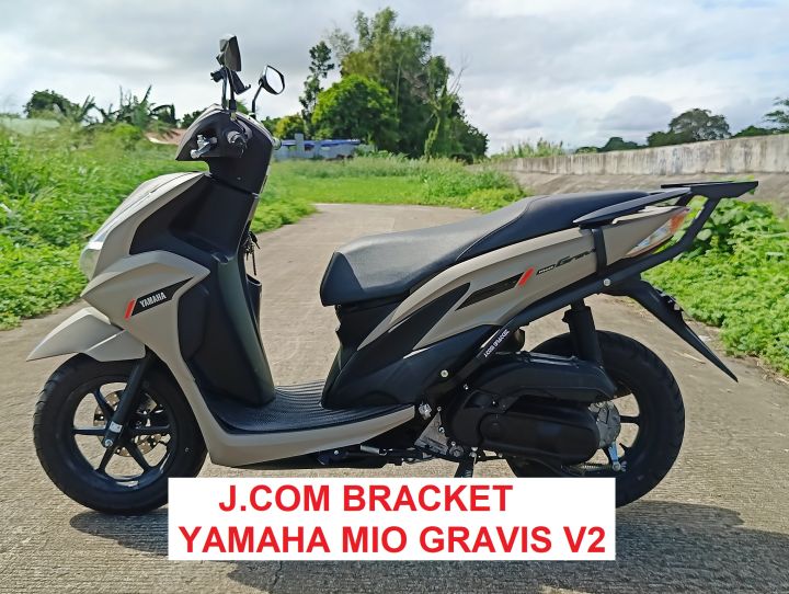 J.COM Bracket for Yamaha Mio Gravis V2 / v3 Heavy duty HRV topbox ...