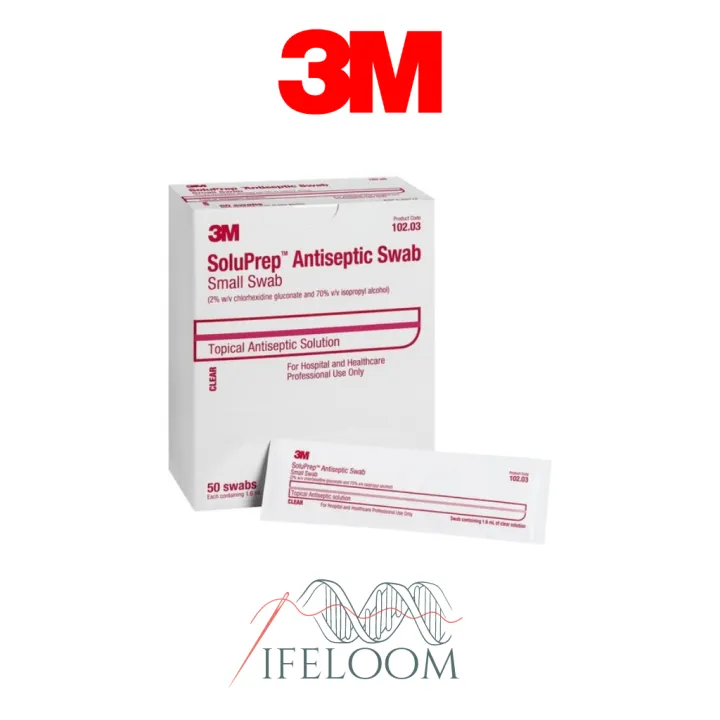 3M™ SOLUPREP™ SWAB, LARGE, CLEAR 2% CHG / 70% IPA 10208 (Per Piece ...
