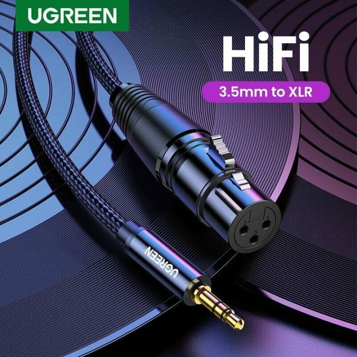 UGREEN 3.5mm Male to XLR Female Audio Adapter (AV182) | Lazada.co.th