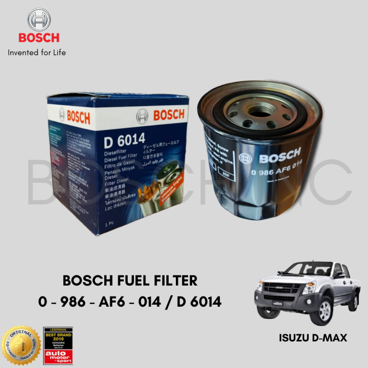 Bosch Diesel Fuel Filter D6014 for Isuzu D-MAX | Lazada PH