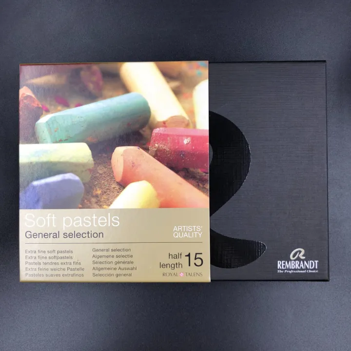 Rembrandt Soft Pastel General Selection Set 15 Half Length | Lazada PH