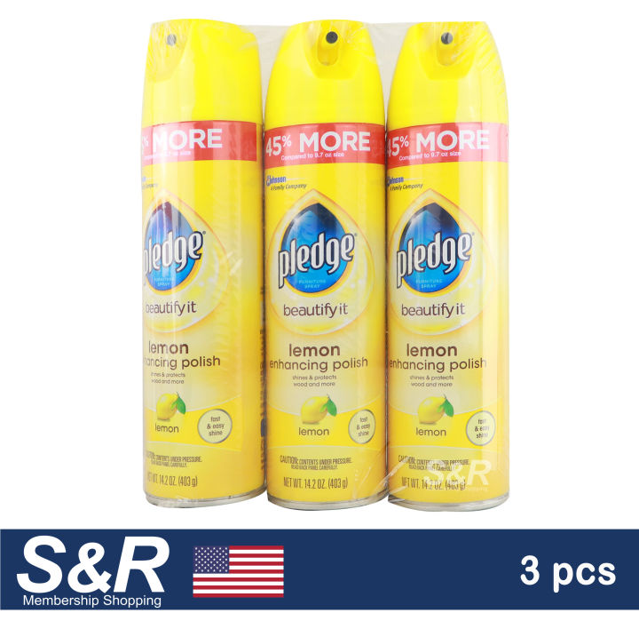 Pledge Surface Spray (3-Pack) | Lazada PH