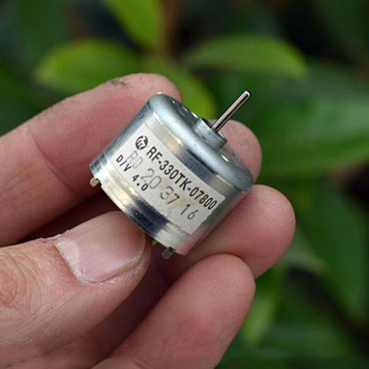 （New)Micro 24mm MABUCHI RF-330TK-07800 Motor DC 1.5V-6V 3V 4V Low ...