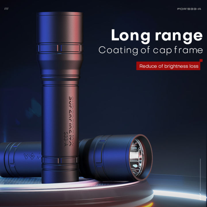 Supfire S33-A Lampu Suluh Terang Led Boleh Dicas Semula Lampu Suluh ... Supfire S33-A Lampu Suluh Terang Led Boleh Dicas Semula Lampu Suluh ...