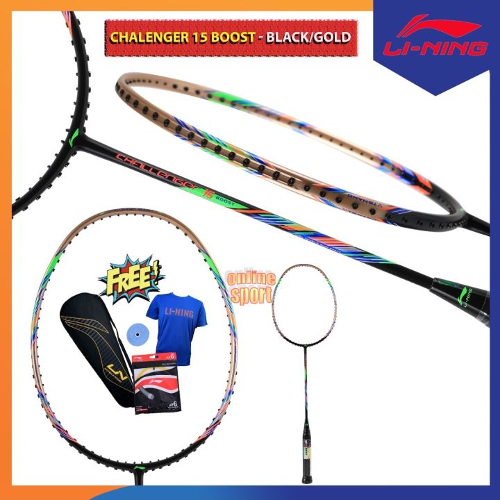 LINING Challenger 15 / 24 / 42 Boost Raket Badminton (Original ...