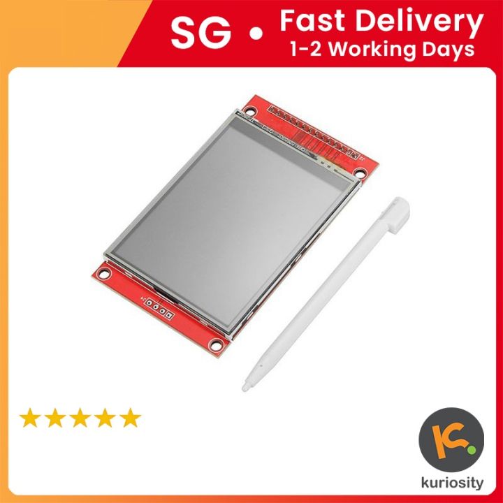 LCD TFT 2.4 3.2 inch ILI9341 Resistive Touch | Lazada Singapore