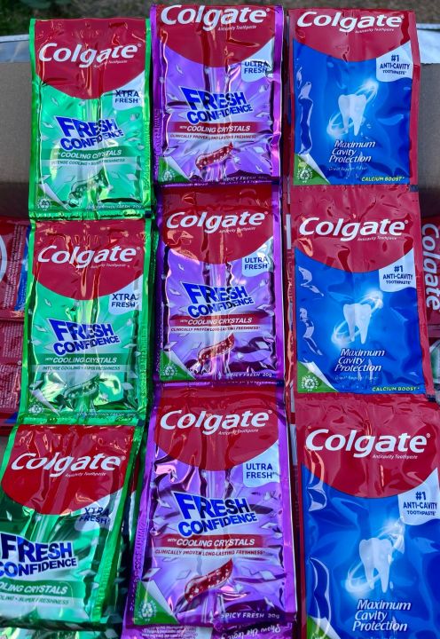 COLGATE Toothpaste Twin Sachet by12 | Lazada PH